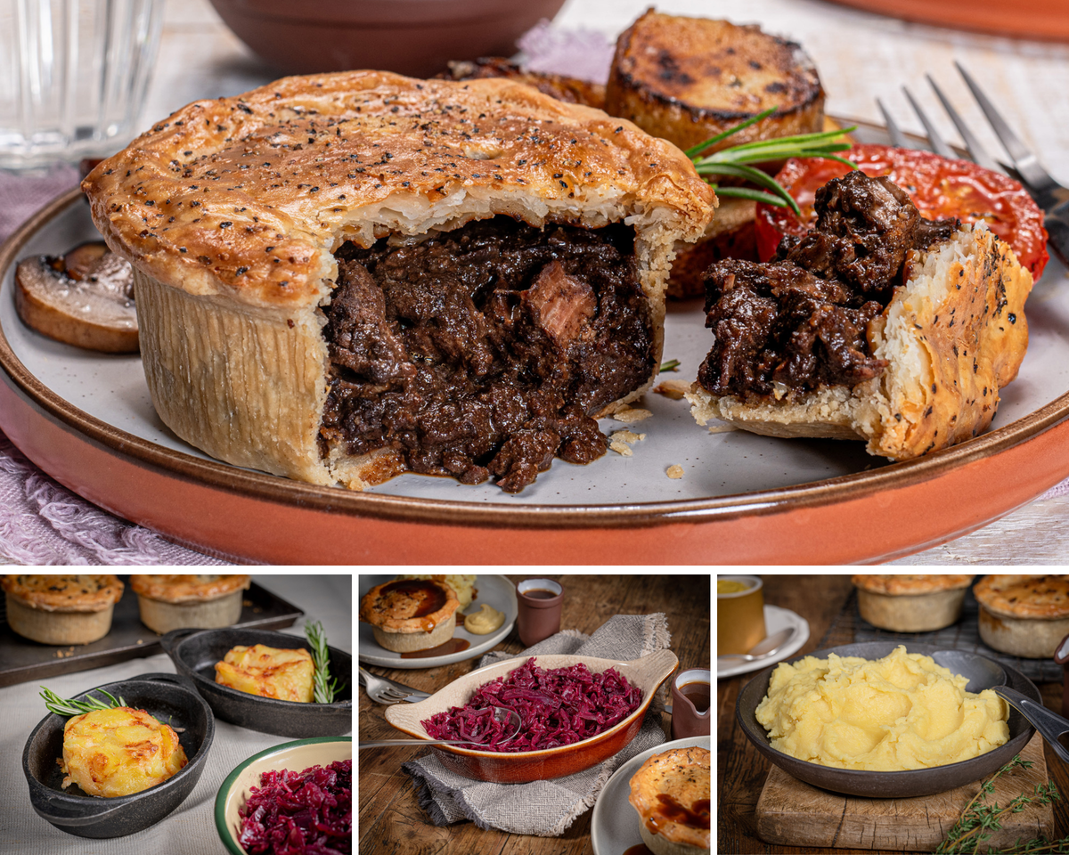 Any Traditional Box + Any 3 Sides – Yorkshire Handmade Pies
